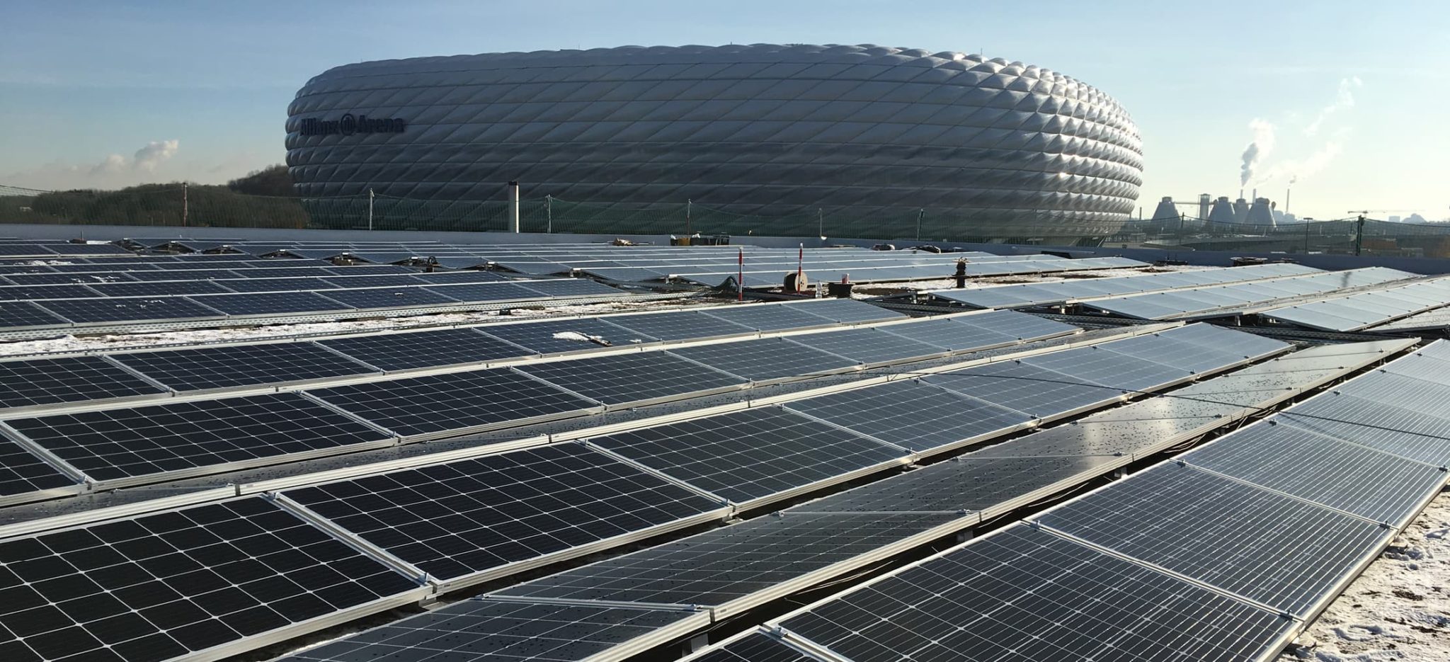 Solar roof Allianz Arena - Goldbeck Solar GmbH
