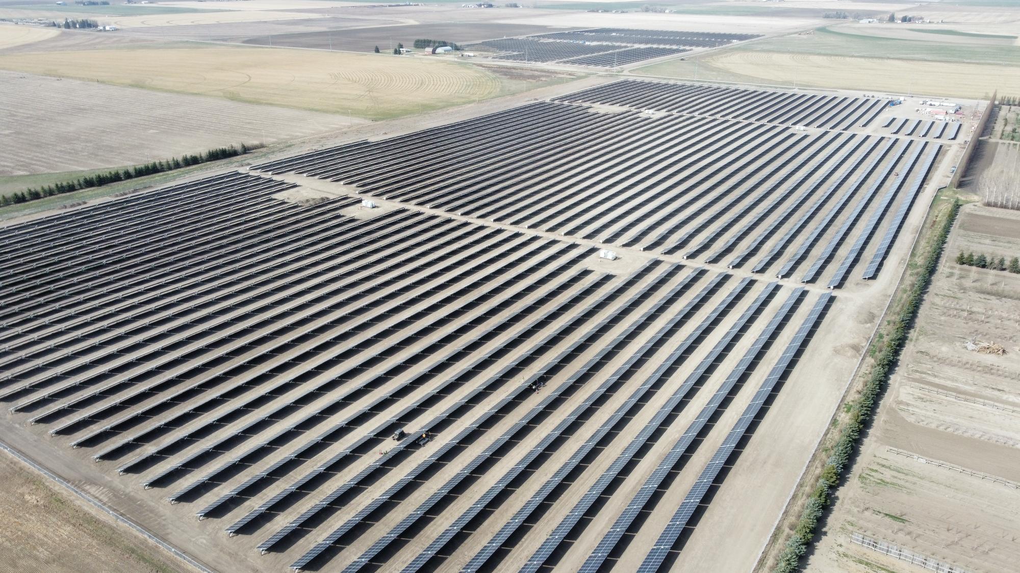 Coaldale solar park - Goldbeck Solar GmbH