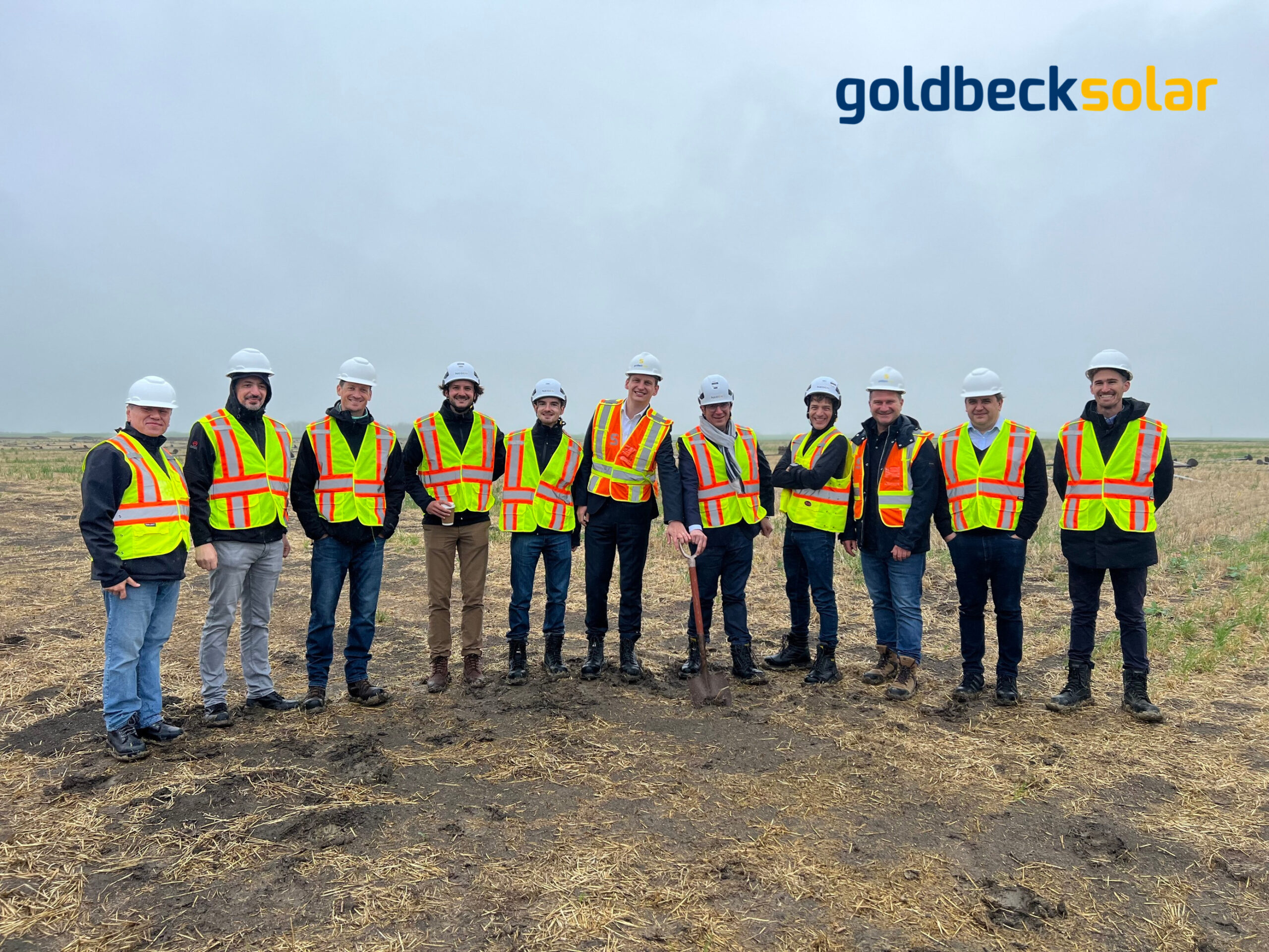 GOLDBECK SOLAR and NEOEN celebrate groundbreaking ceremony in Fox Coulée