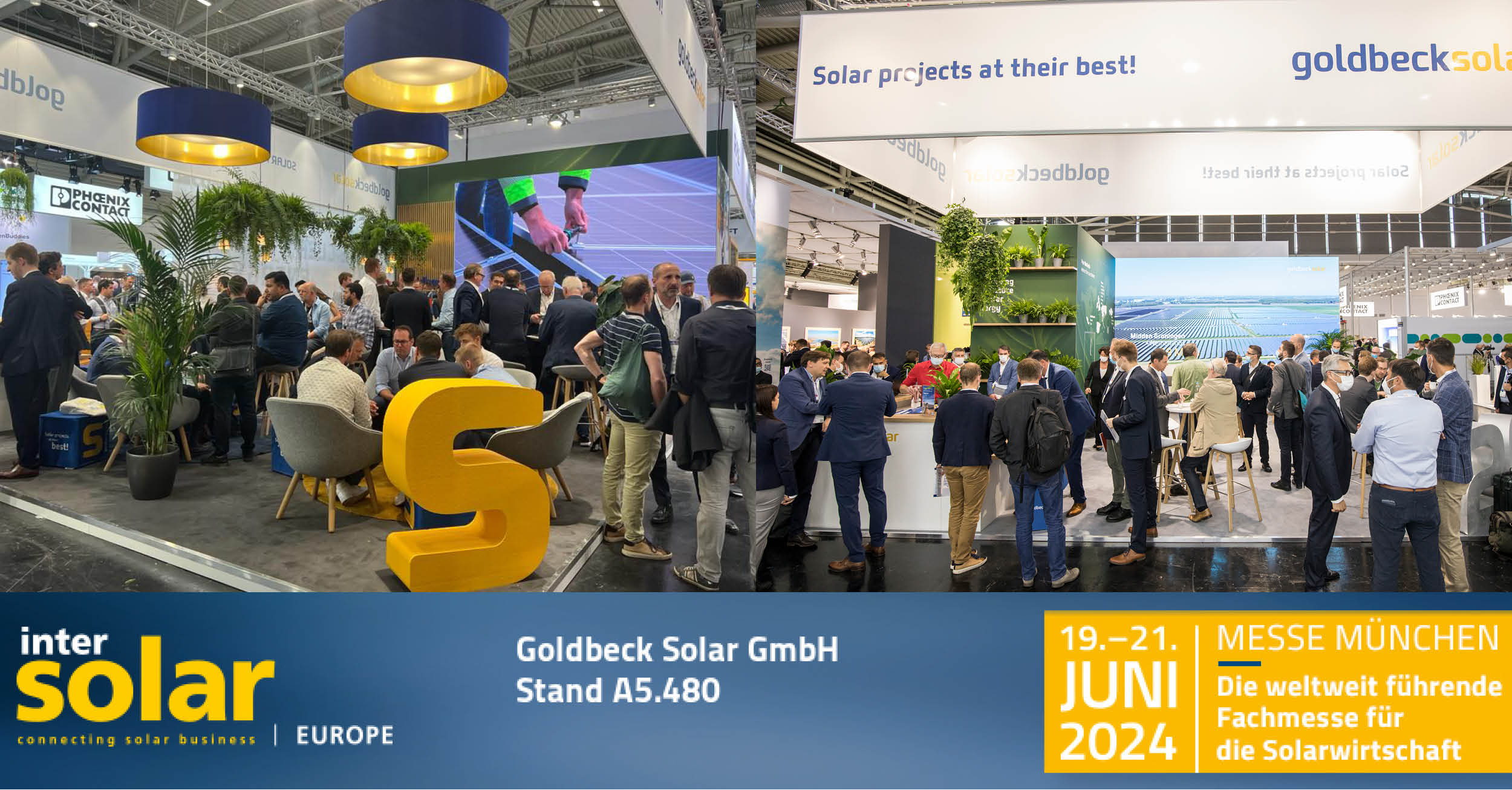 Intersolar Europa 2024 Conoce GOLDBECK SOLAR en